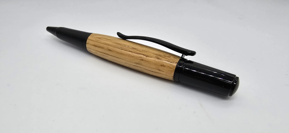 Ballpoint pen in Oak from a Covent garden barrow - devon pens – DevonPens