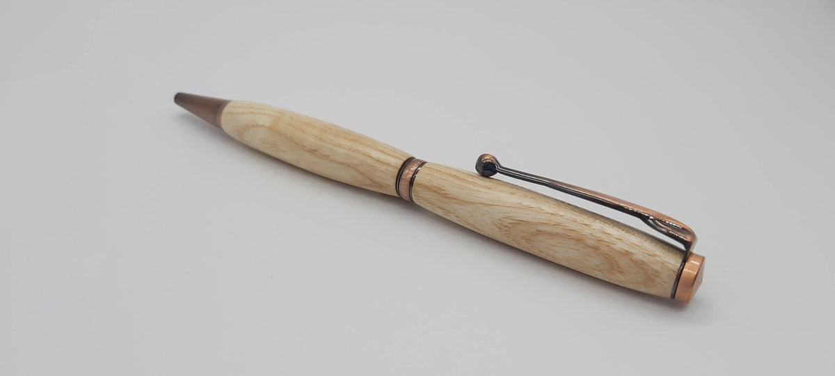 Cotehele Ash ballpoint pen - Cornish gift in Antique Copper – DevonPens