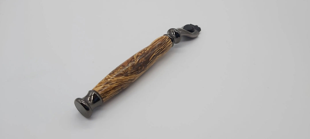Razor handle - Mach3® handle in Cork Oak from Killerton - DevonPens