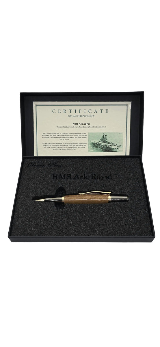 HMS Ark Royal ballpoint pen - Devon pens - HMS Collection – DevonPens