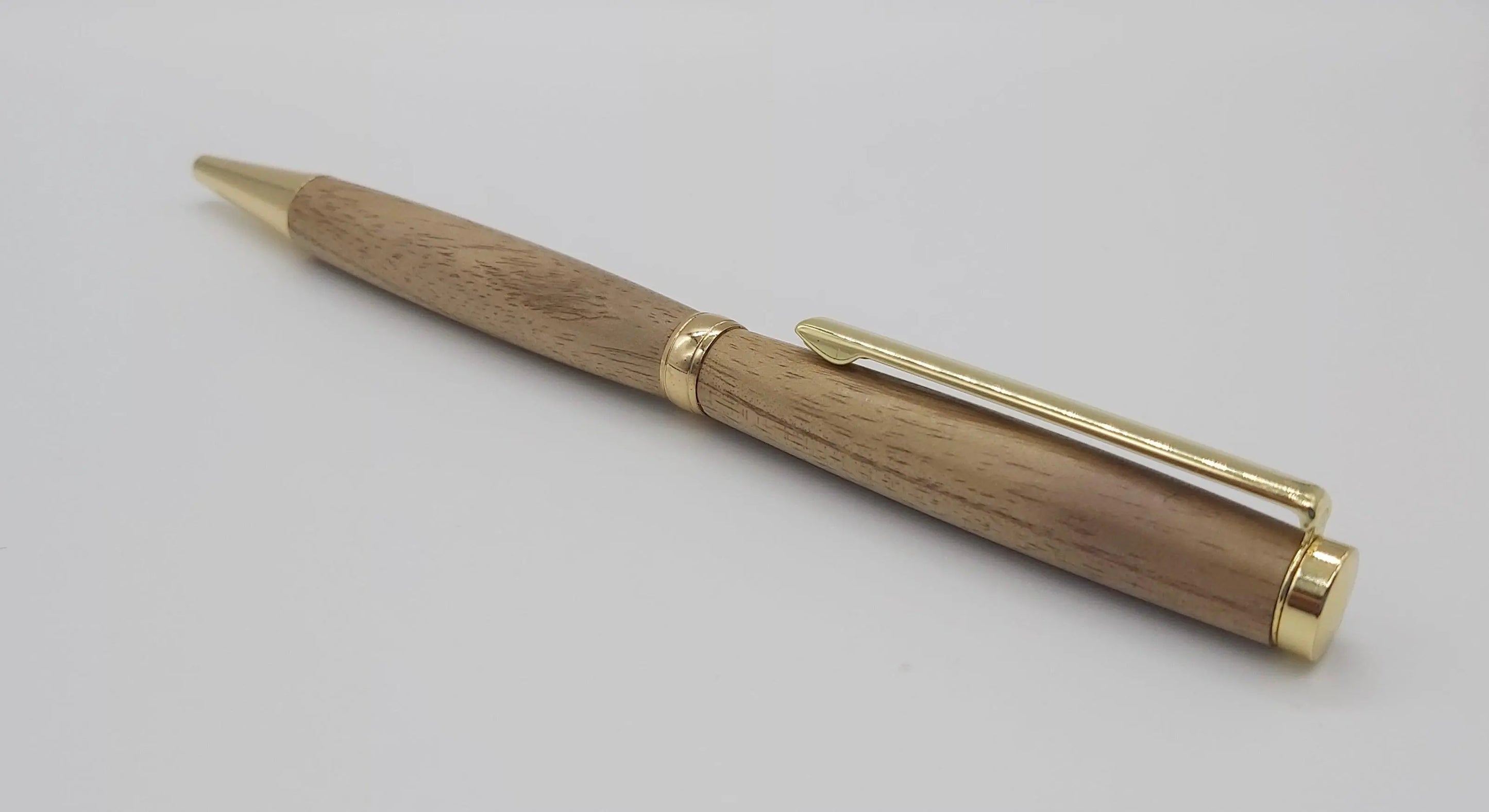 Handmade pen in Indian Bean tree from Buckland Abbey - DevonPens
