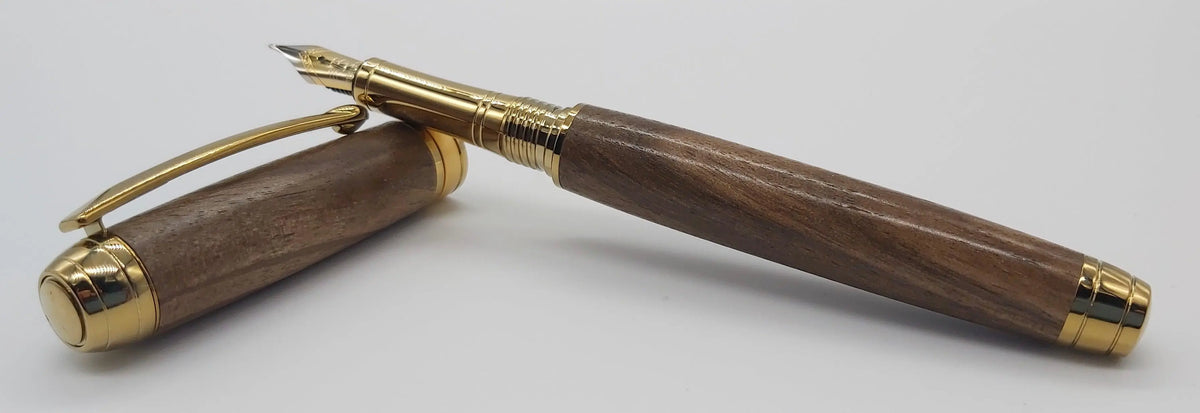 shop now Fountain pen in Dartmoor Walnut. - DevonPens
