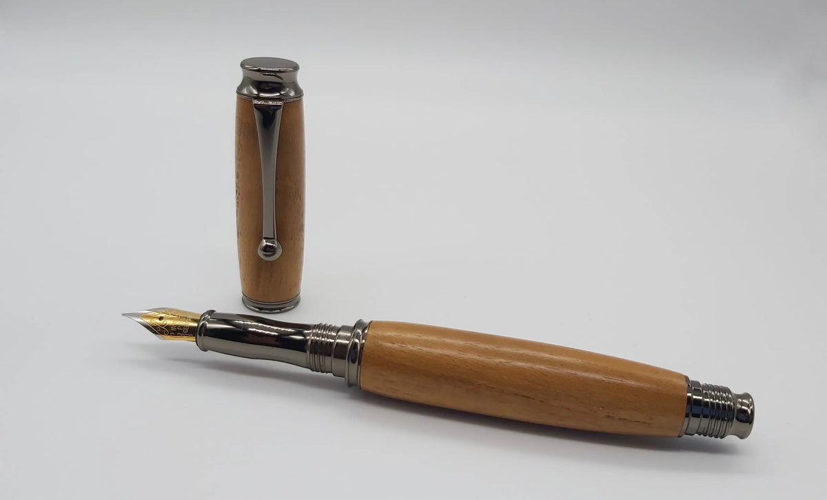 shop now HMS Cornwall Teak - fountain pen pen - DevonPens