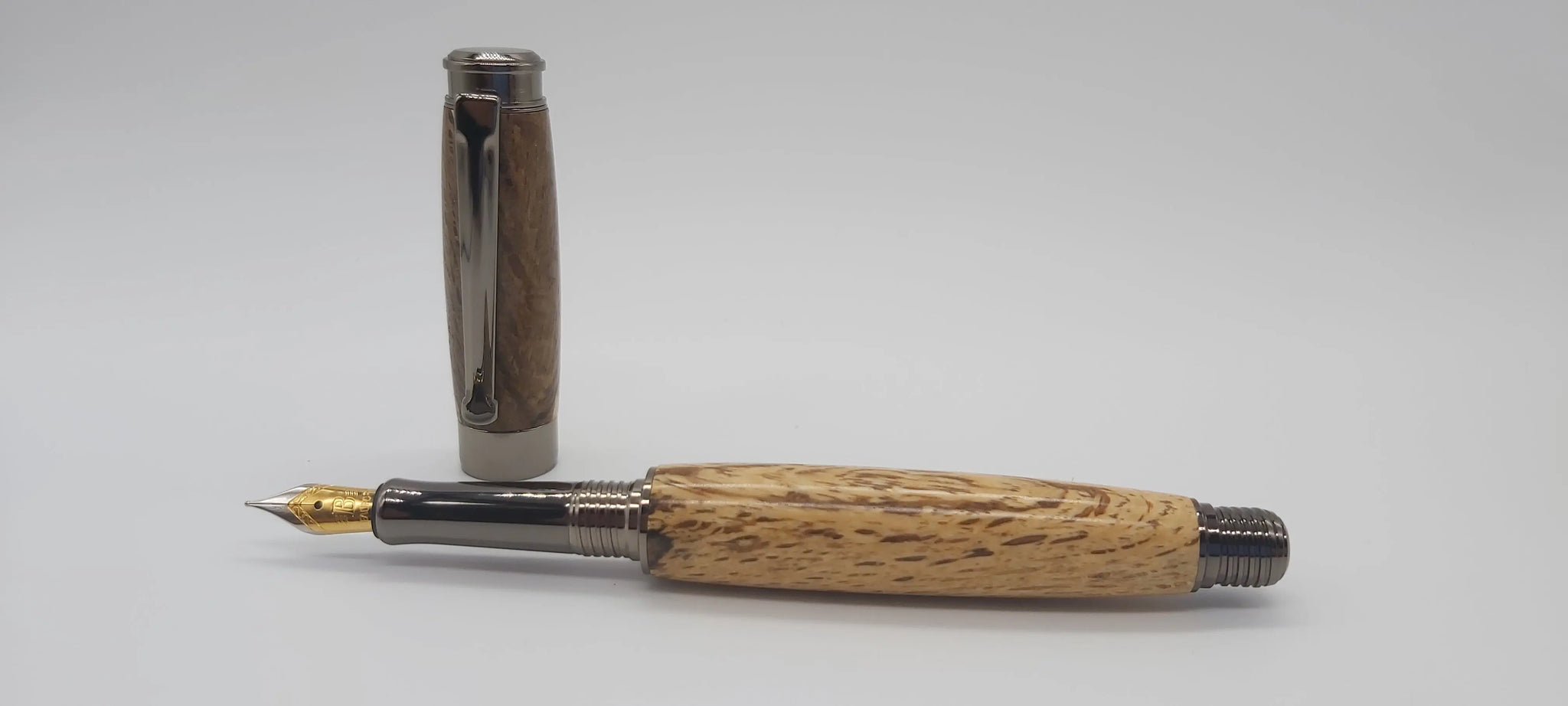 Killerton, Cork oak Fountain pen - Handmade by Devon Pens – DevonPens