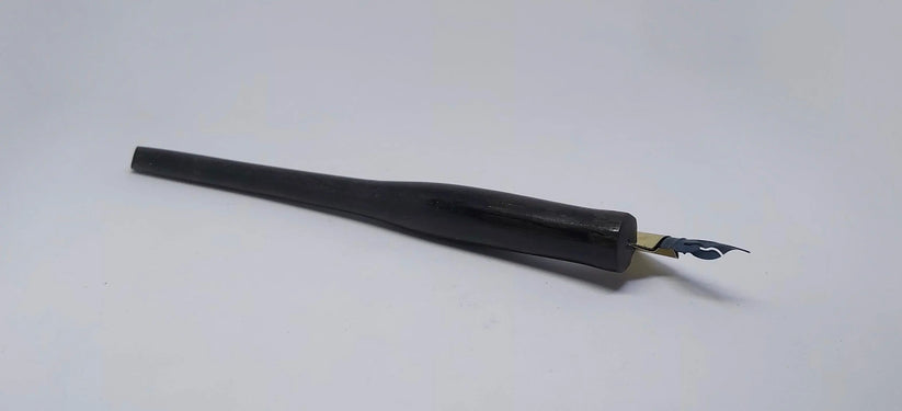 shop now Oblique Dip pen in Irish Bog Oak - DevonPens