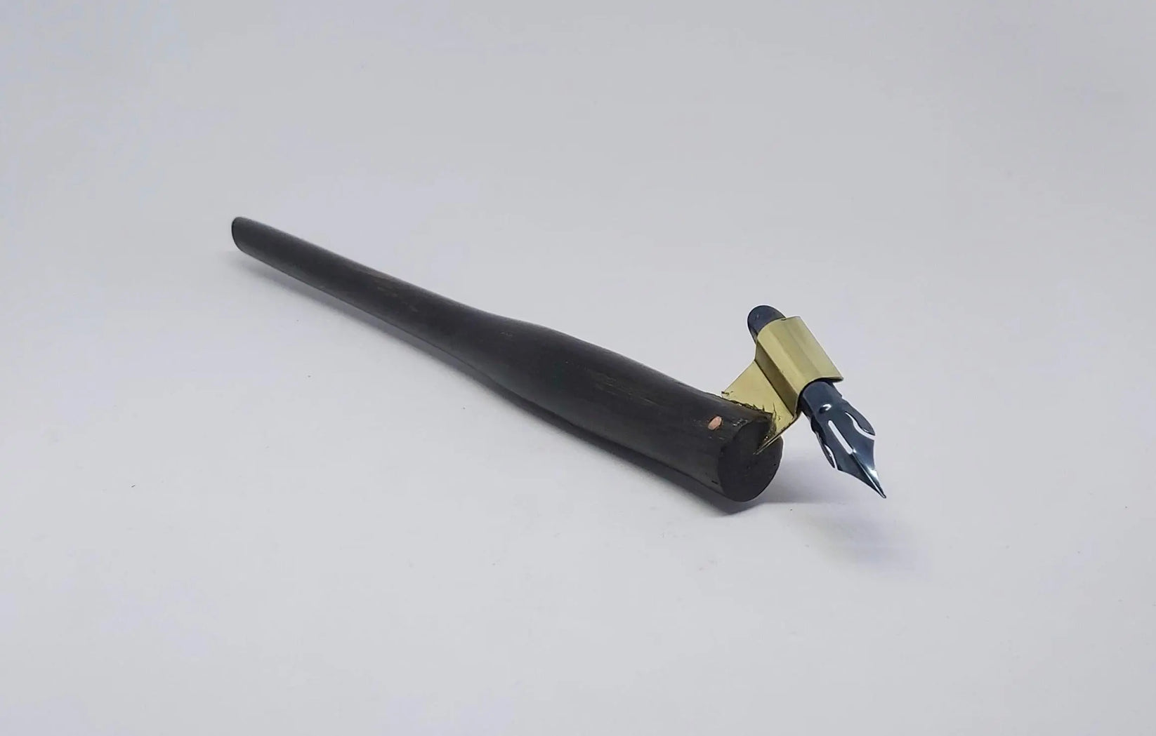 shop now Oblique Dip pen in Irish Bog Oak - DevonPens